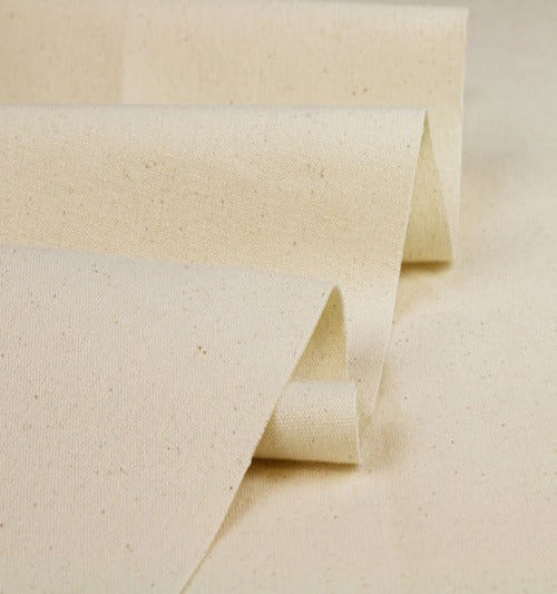 100% Cotton Natural Calico Fabric by The Metre 230 GSM – AE Market